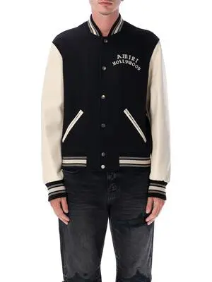 Amiri Hollywood Bomber Jacket - Black