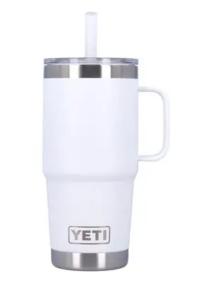 YETI 20oz Tumbler Mug With Straw - White