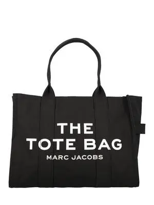 Marc Jacobs Canvas Large Tote Bag - Black