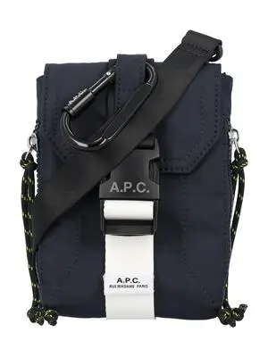 A.p.c. Treck Crossbody Pouch - Blue