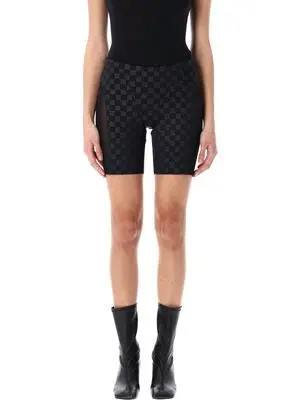 MISBHV Monogram Biker Shorts - Black
