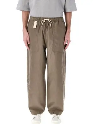Comme Des Garçons Trousers - Grey Beige