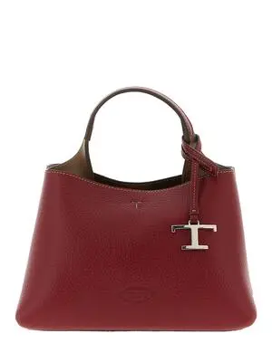 TOD'S Micro Leather Handbag - Red