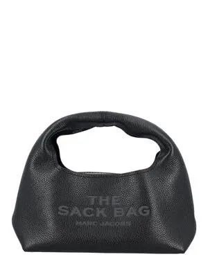 Marc Jacobs The Mini Sack Bag Tonal Black