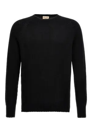 MA'RY'YA Cashmere Blend Sweater - Black