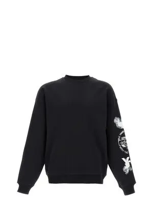 Y3 Graphic Crew Sweatshirt - Black