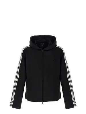 Y3 3-stripes Hoodie - White/black