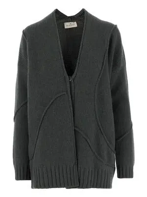 Bruno Manetti Wool Blend Jacket - Green