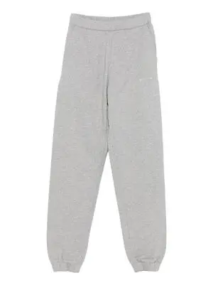 Attico Cotton Sweatpants - Light Grey