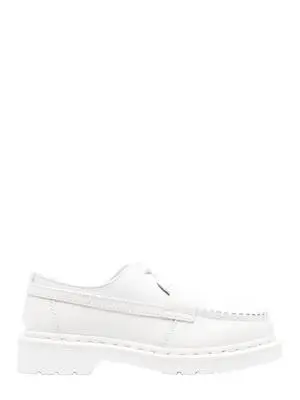 MM6 X DR. MARTENS Leather Loafers - White