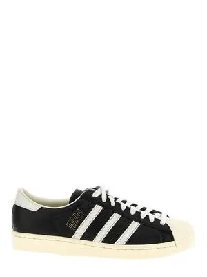 ADIDAS ORIGINALS Superstar Vintage Leather Sneakers - White/black