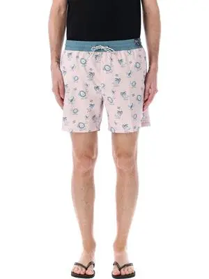 BILLABONG Printed Board Shorts - Light Pink
