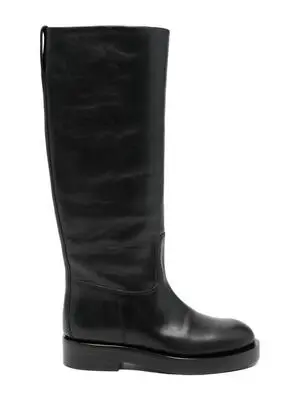 Paris Texas Napa Leather Boots - Black