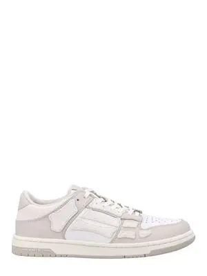 Amiri Skel Top Low Sneakers Alabaster