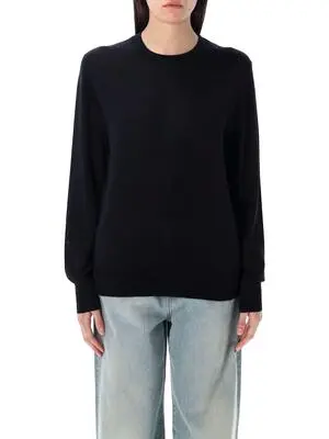 RHEA Crew Neck Merino Wool Sweater - Blue