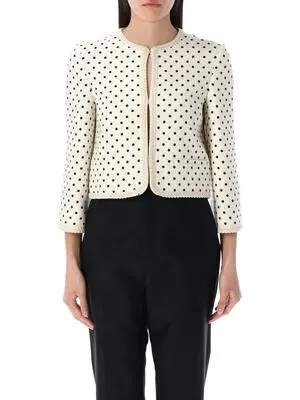 Valentino Garavani Polka Dot Jacket - Ivory Black