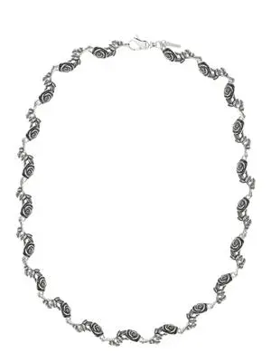 Emanuele Bicocchi Rose Necklace - Silver
