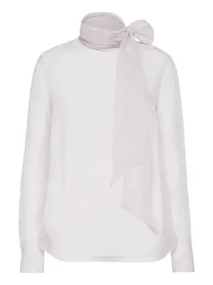 Brunello Cucinelli Silk Blouse - Ivory