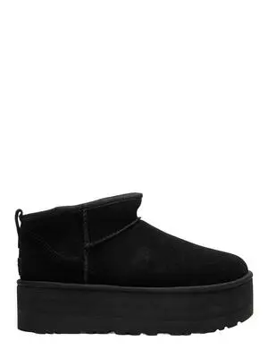 UGG Classic Ultra Mini Platform Boots Black