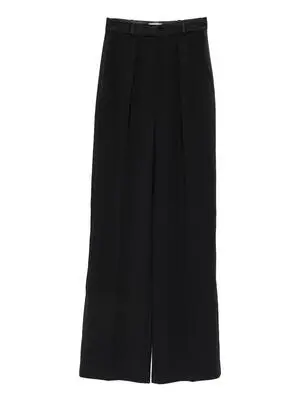 Elisabetta Franchi Flared Leg Trousers - Black