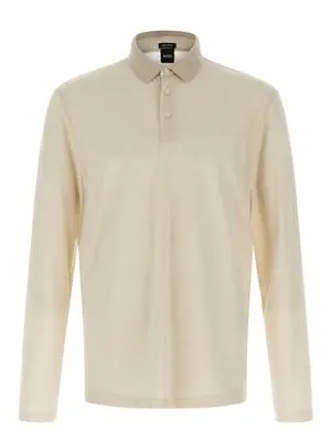 Hugo Boss H Pado 110' Polo Shirt - Beige
