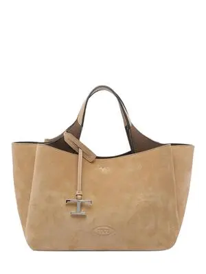 TOD'S Micro Tote Bag - Marrone Chiaro