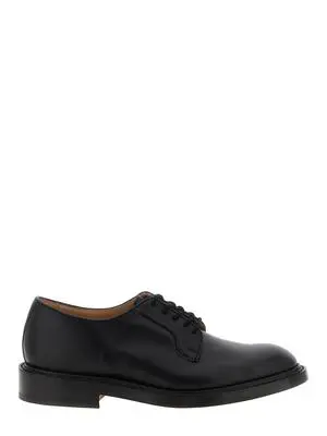 TRICKER'S Lace-up Derby Shoes - Black