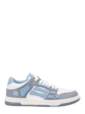 Amiri Varsity Skel Top Low Sneakers - Ocean Sky