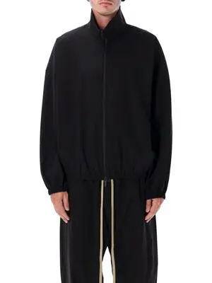 Fear Of God Nylon Track Jacket - Black