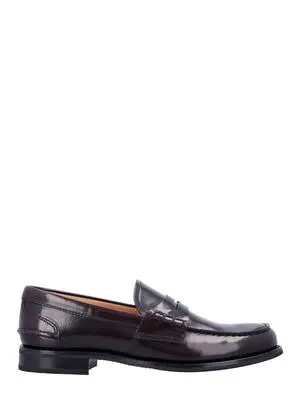 Church's Pembrey W5 Polished Fumé Loafer - Light Burgundy