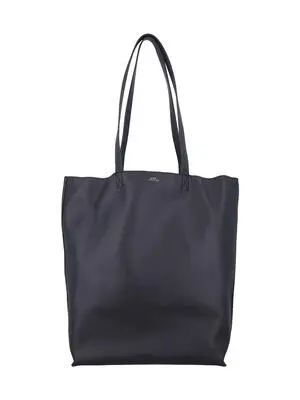A.P.C. Leather Cabas Maiko Tote Bag