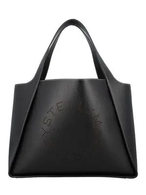 Stella McCartney Logo Alter Mat Tote - Black