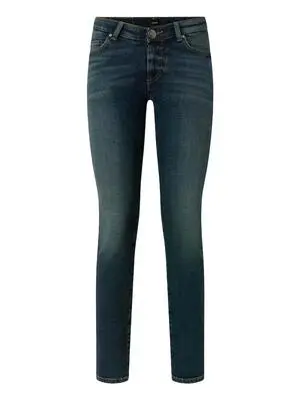 PINKO Logo-Embroidered Jeans