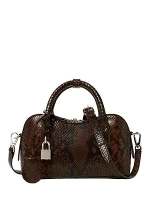 Stella McCartney Snake-print Tote Bag - Brown
