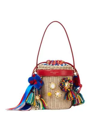 Dolce & Gabbana Taormina Carla Medium Bucket Bag - Multicoloured