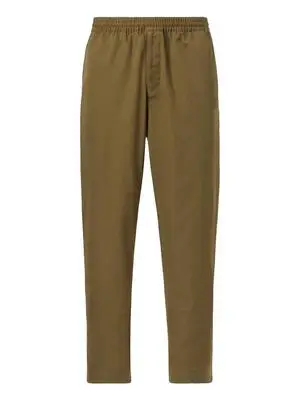 Prada Cotton Straight Pants - Green