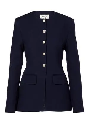 Tove Moya Wool Jacket - Blue