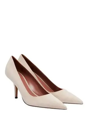 Paris Texas Jessica 75 Suede Pumps - Beige