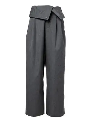 JW ANDERSON High-Rise Wool Wide-Leg Pants
