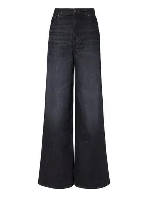 Chloé High-rise Wide-leg Jeans - Black