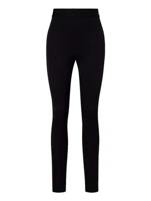 Dolce & Gabbana Logo High-rise Leggings - Black