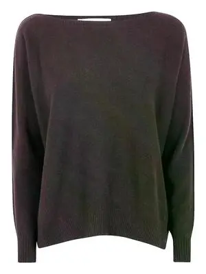 D.EXTERIOR Boat-Neck Wool Sweater