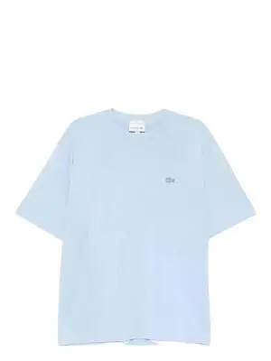 Lacoste Logo-embroidered T-shirt - Blue