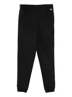 Lacoste Logo-trim Cotton Track Pants - Black