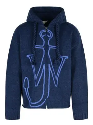 JW Anderson Wool Knit Sweater - Blue