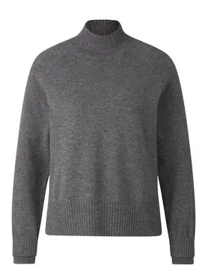 Bogner Virgin Wool Pullover Anthracite