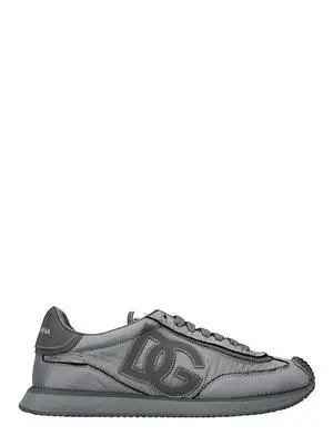 Dolce & Gabbana Dg Cushion Woven Low-top Trainers - Grey