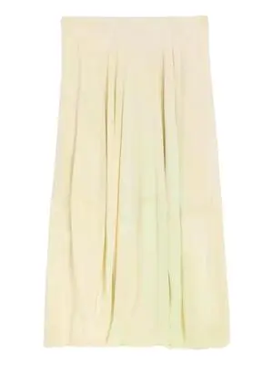 LEMAIRE Balloon Midi Skirt Yellow