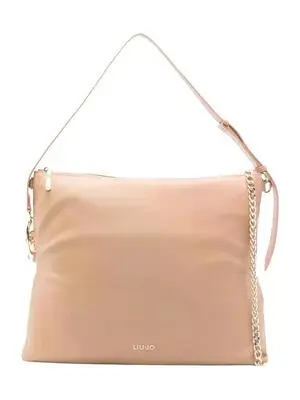 Liu Jo Chain-embellished Shoulder Bag - Neutrals