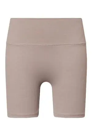 SISTERLY TRIBE High-waist Cycling Shorts - Clay